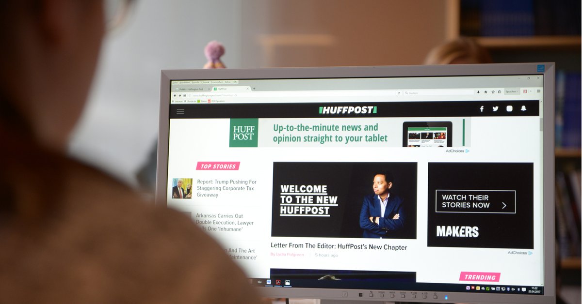 BurdaForward: Introducing the new HuffPost | Burda News