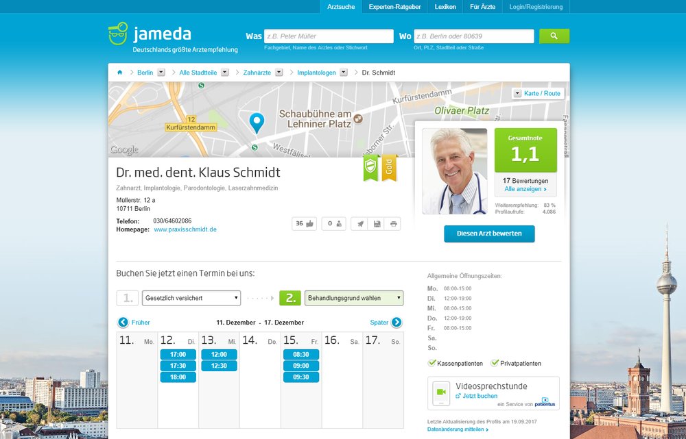 Burda Digital: Jameda integriert Online-Videosprechstunden | Burda News