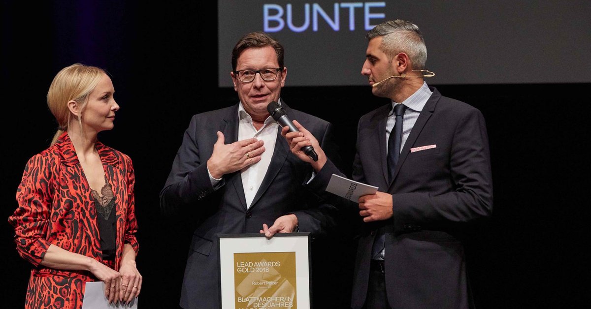Bunte: Robert Pölzer gewinnt Lead-Award | Burda News