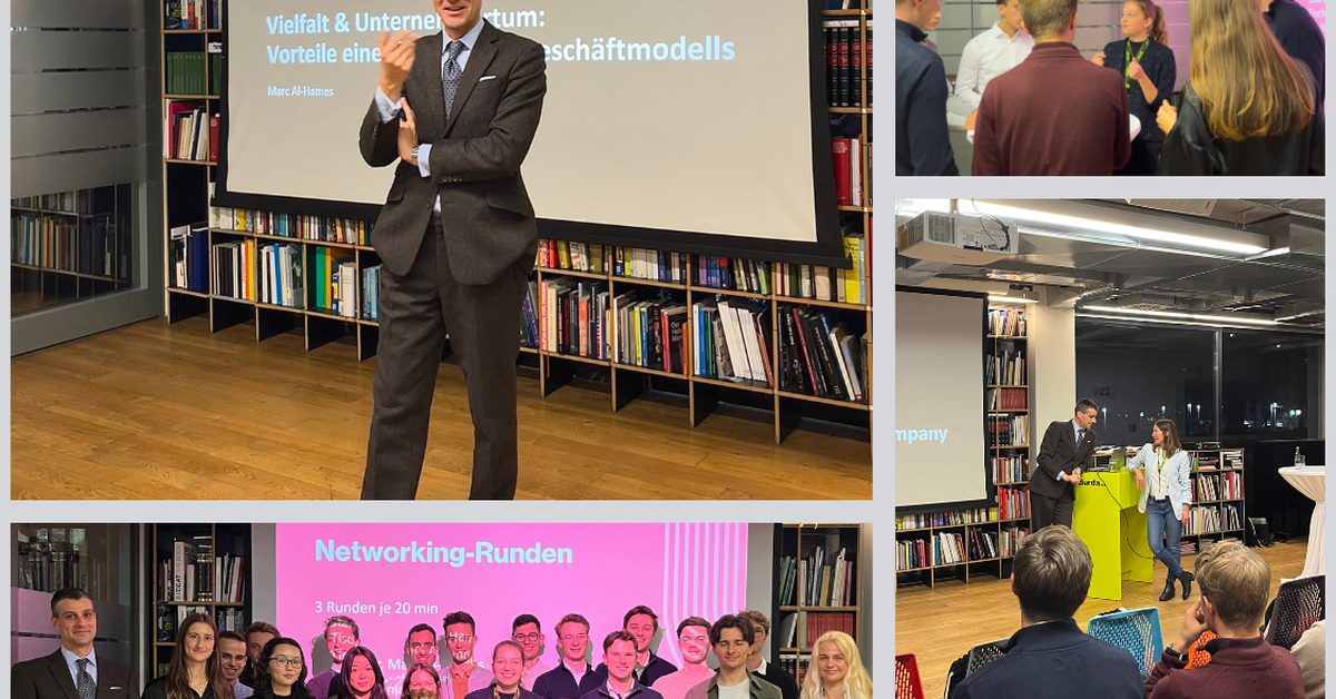 Studierende des TUMfast Program beim Kaminabend: Wie verliert man bei ...