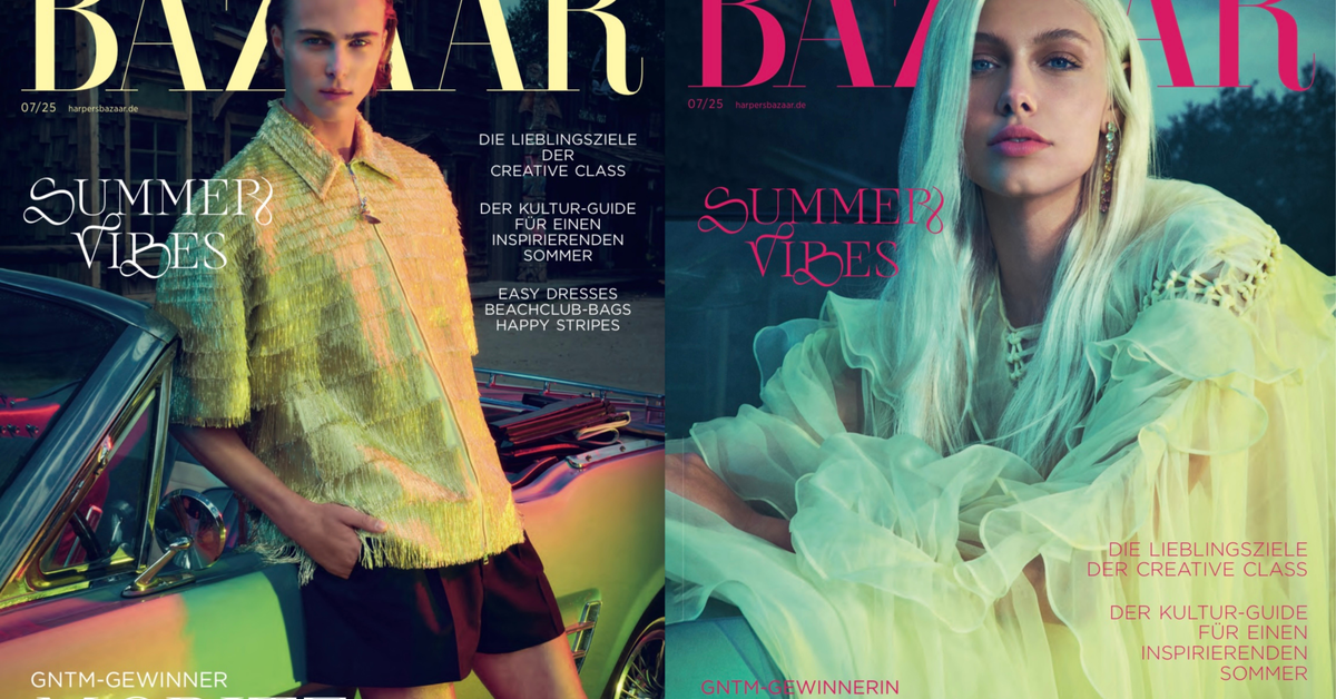 Harper's Bazaar & „Germany's Next Topmodel – by Heidi Klum”: Diesem ...